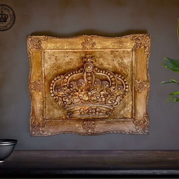 Crown Wall Plaque - Etsy