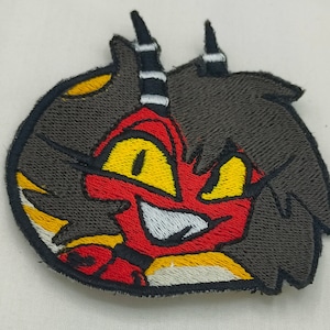 Helluva Boss Inspired Embroidered Patch - Etsy