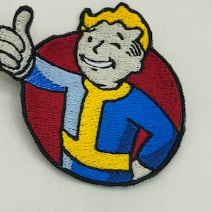Fallout Inspired Embroidered Patch - Etsy