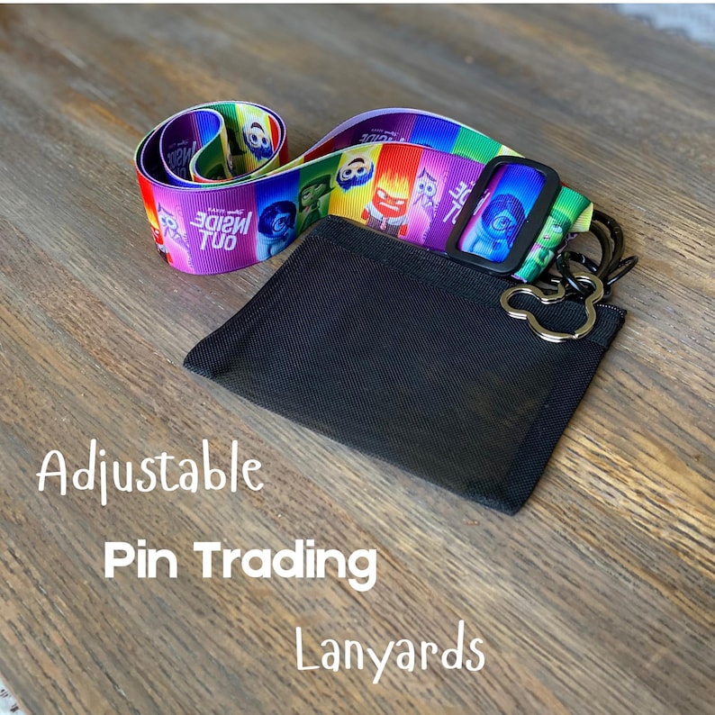 Adjustable Crossbody Pin Trading Lanyard - Etsy