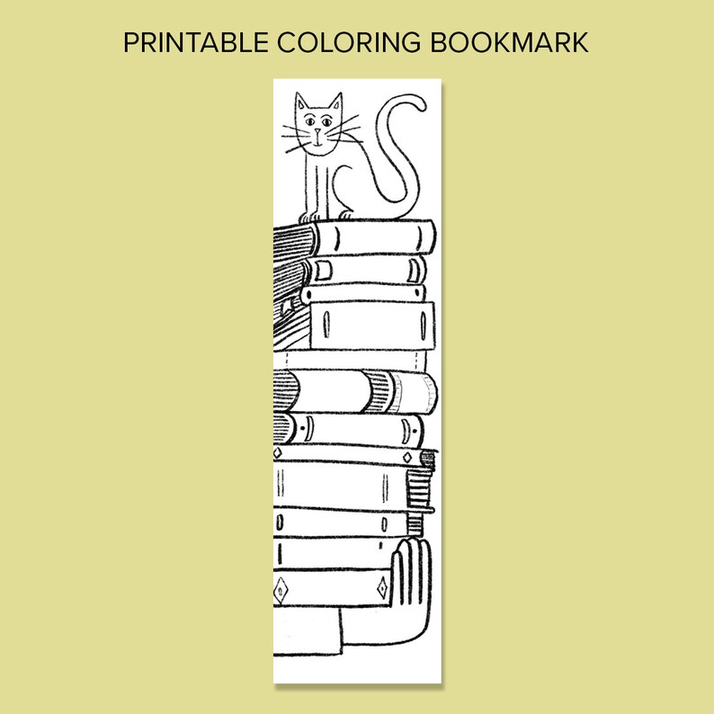 Printable Reading Tracker, Bookshelf Book Tracker, Coloring Bookmarks ...