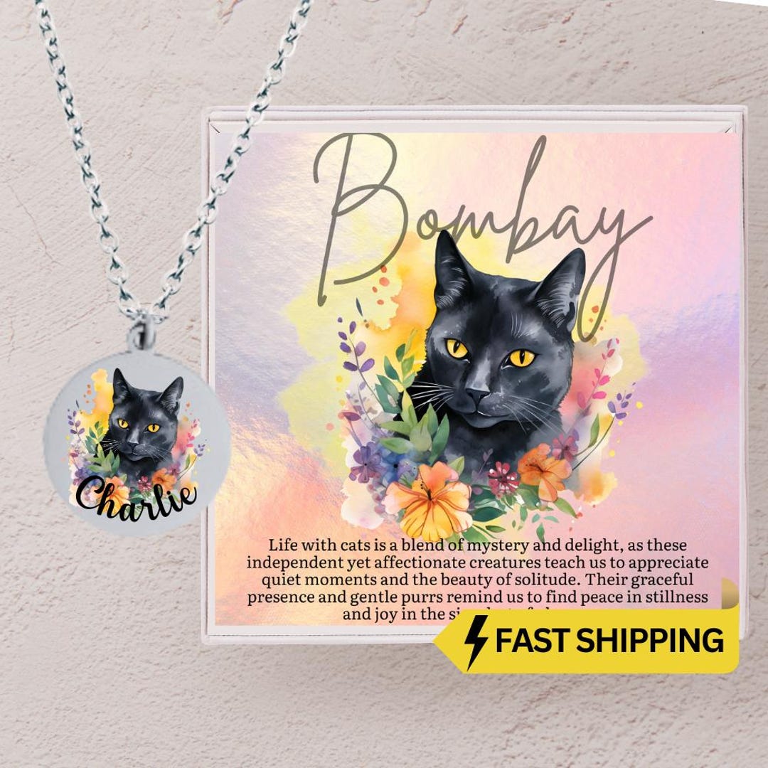 Bombay Necklace for Girls, Personalized Bombay Pendant With ...