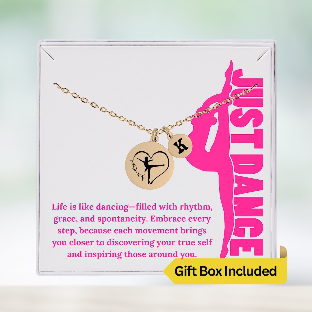 Personalized Dance Necklace Gifts, Ballerina Jewelry, Dance Recital ...