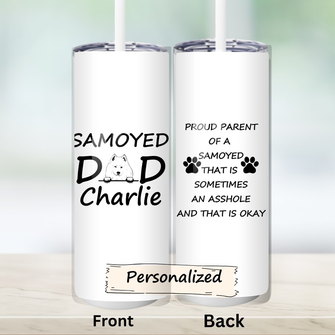 Samoyed Dog Dad Gift, 20oz Dog Dad Mug, Dog Lovers Gifts for Men ...