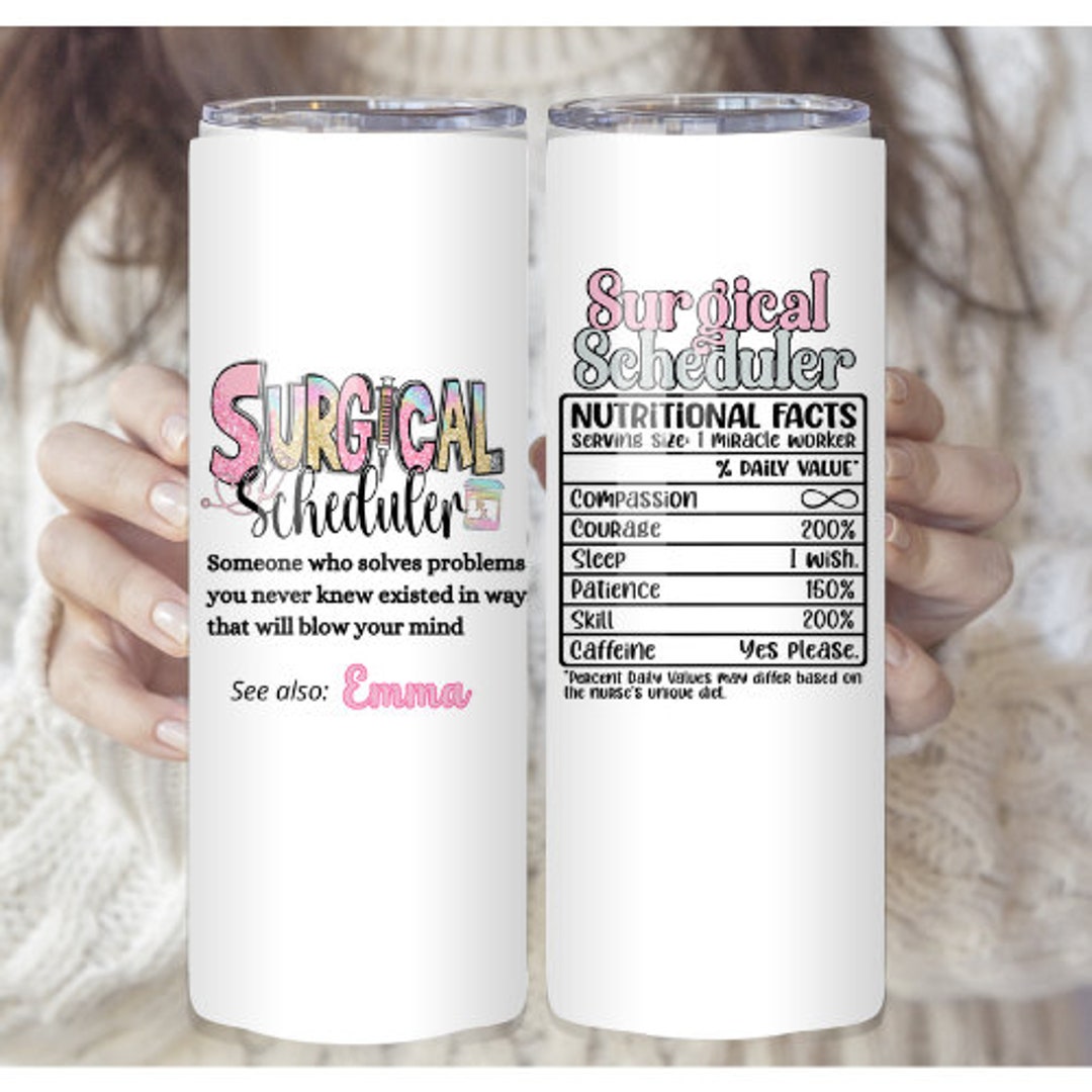 Surgical Technician Gift, 20oz, Surgical Tech Tumbler Personalized With ...