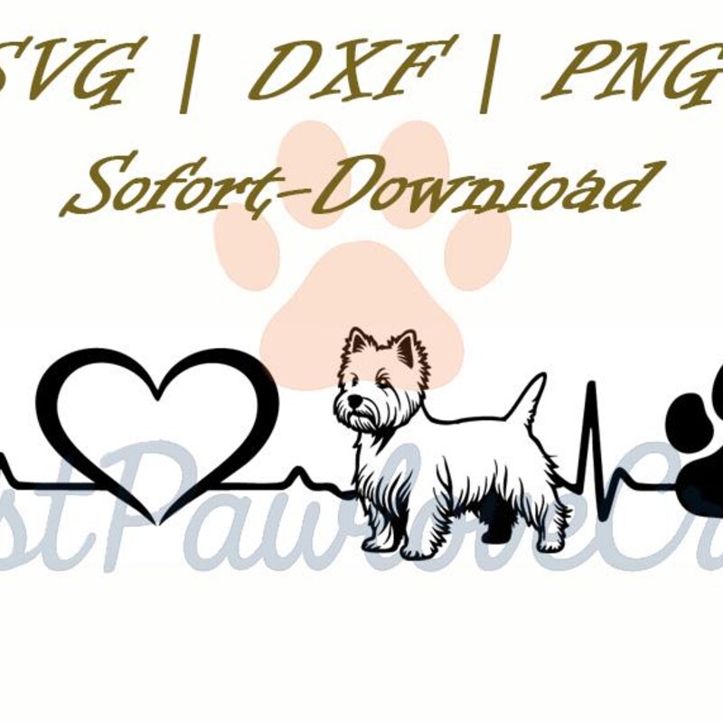 Westie Dxf - Etsy