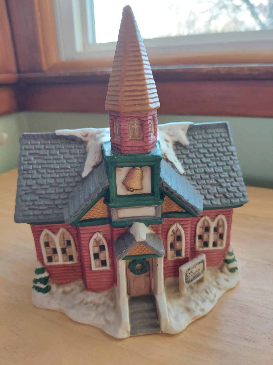 Christmas Village Church - Etsy