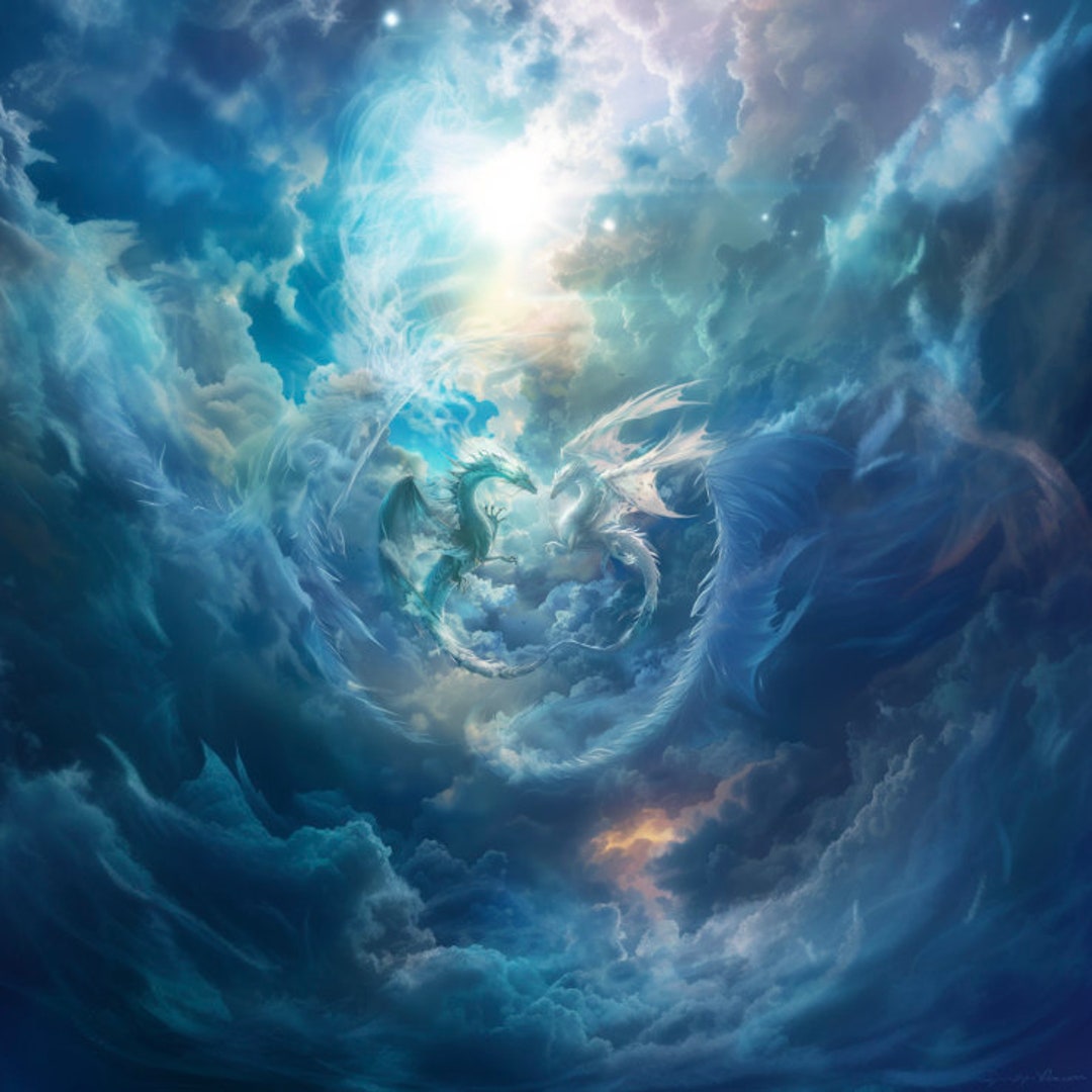 DRAGON WALLPAPER - Etsy