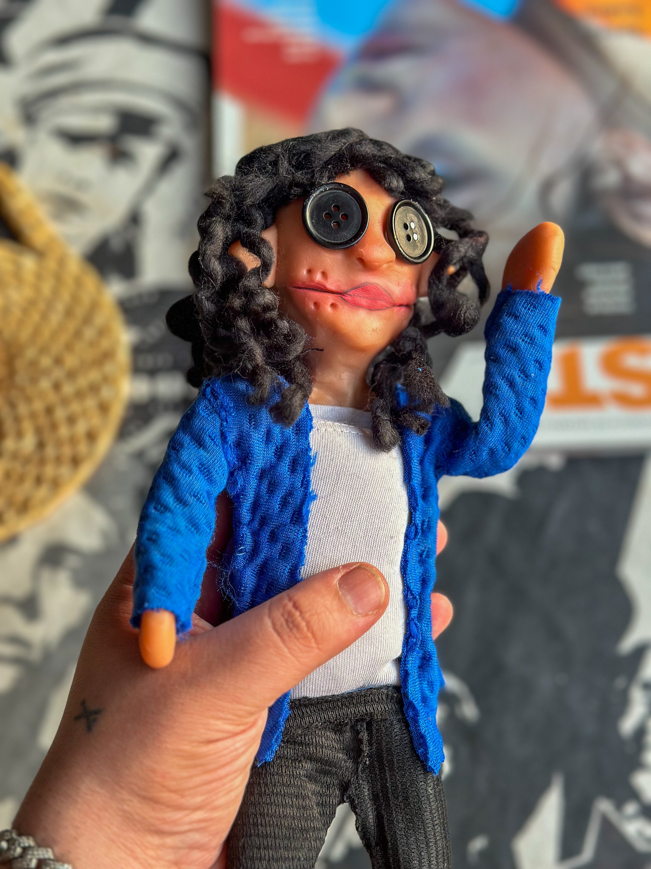 Personalized Customized Doll Coraline Inspired Handmade Polymer Clay ...