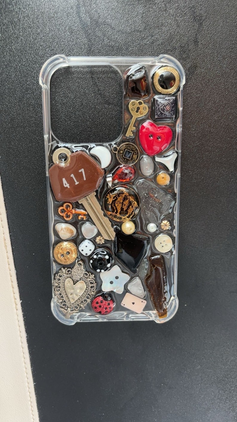 Custom Resin Charm Phone Case EXAMPLE - Etsy