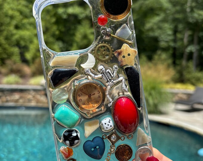 Custom Resin Charm Phone Case EXAMPLE - Etsy
