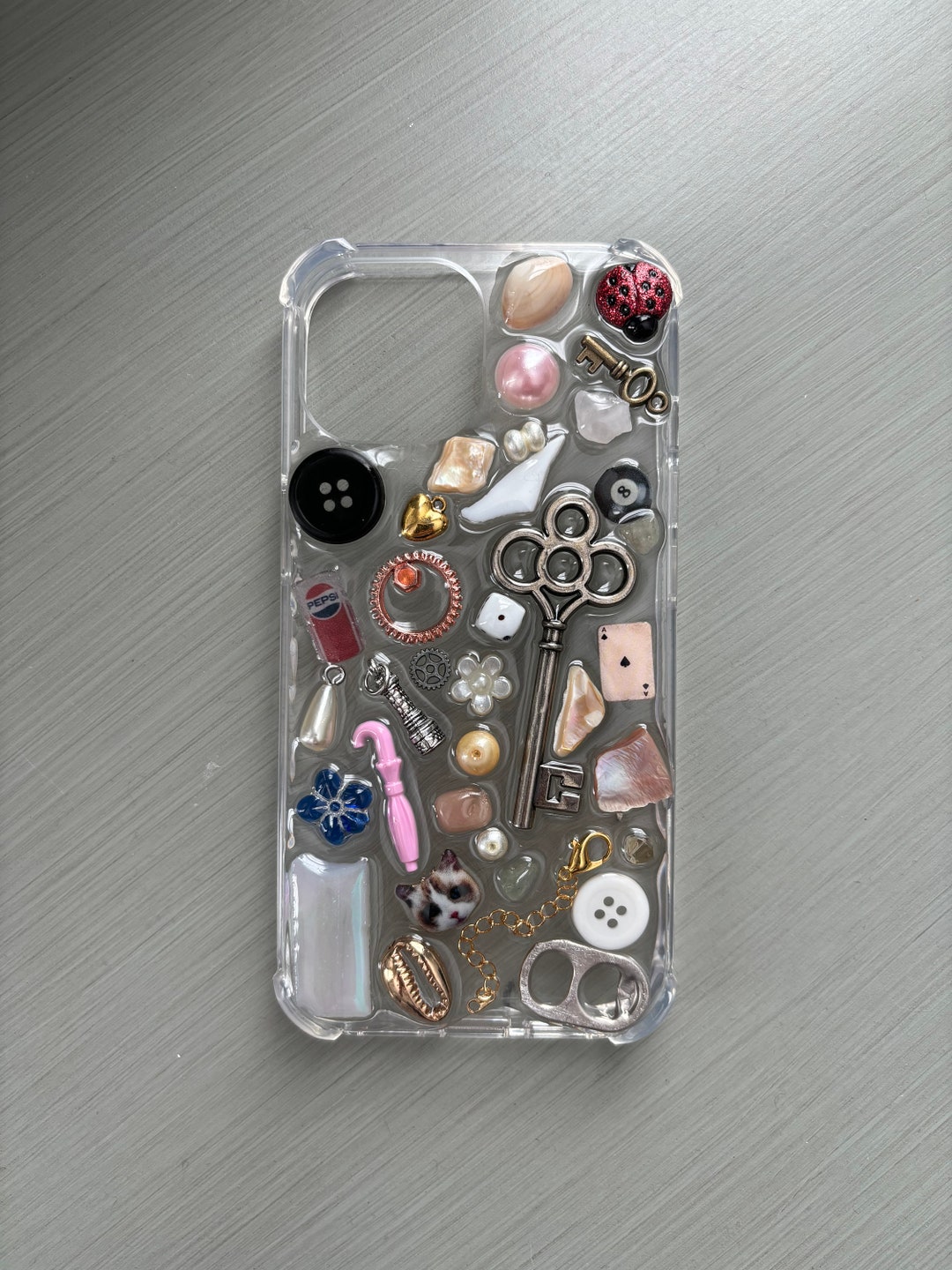 Custom Resin Charm Phone Case EXAMPLE - Etsy