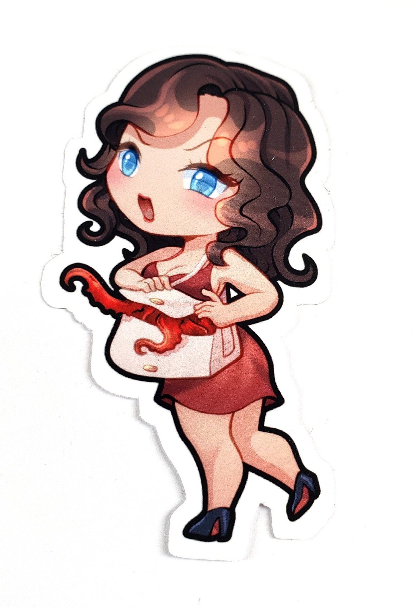 Scarlet Woman Lil' Monsta Sticker - Etsy