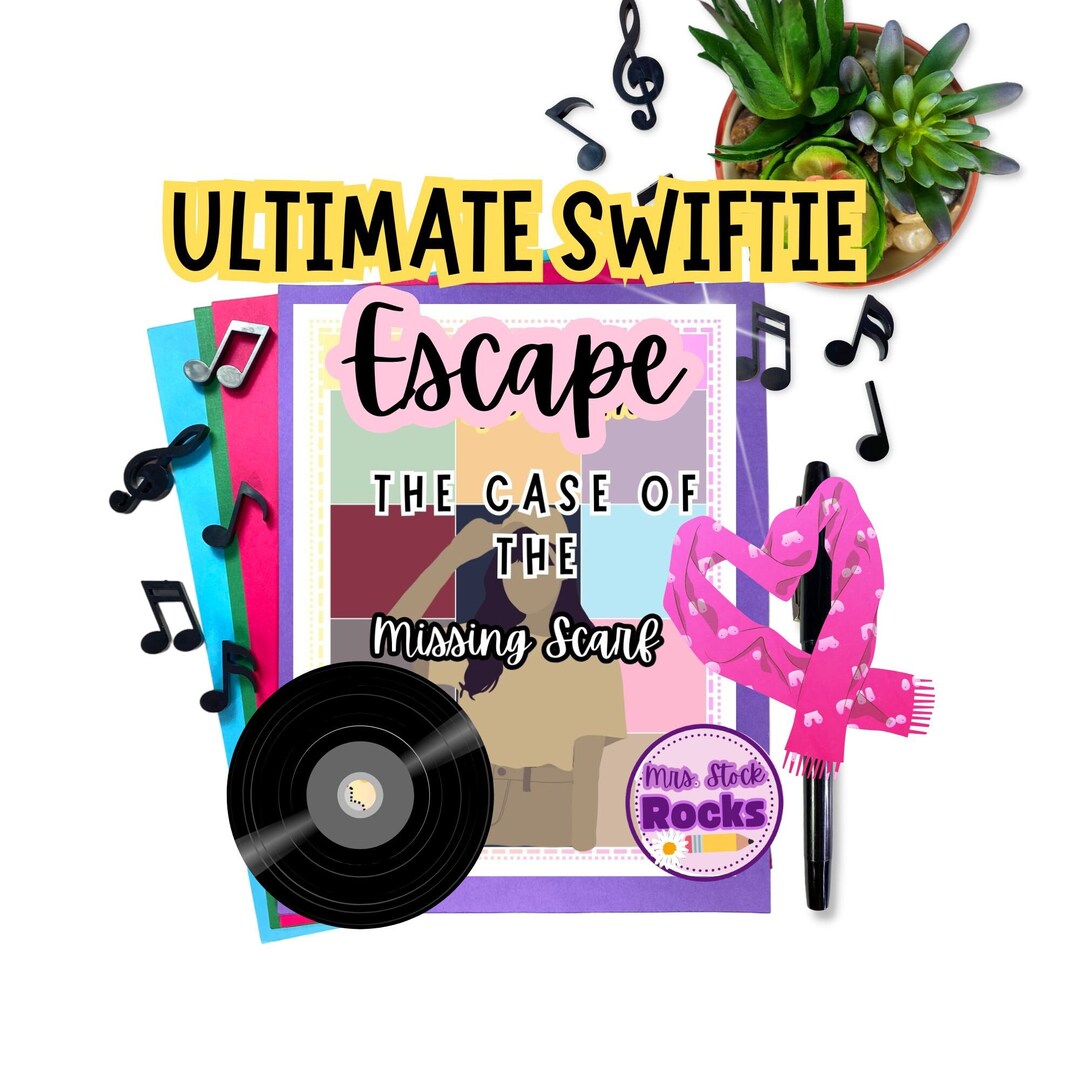 Taylor Swift Themed Escape Room, the Case of the Missing Scarf - Etsy