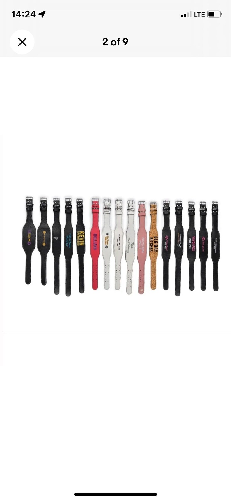 Ifbb Personalized Pro Leather Gym Custom Name - Etsy