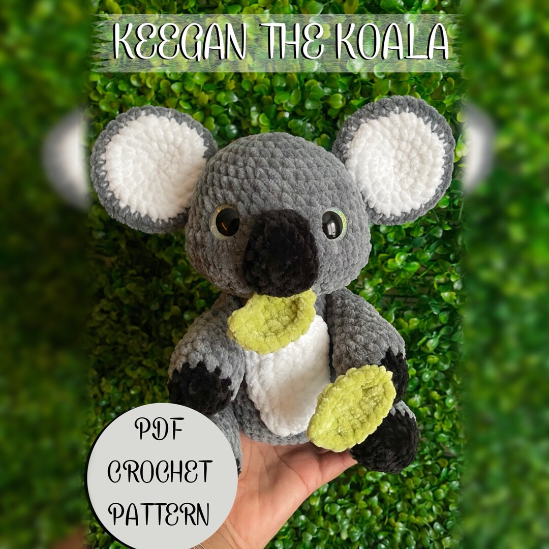 Keegan the Koala - Digital PDF Pattern - Etsy