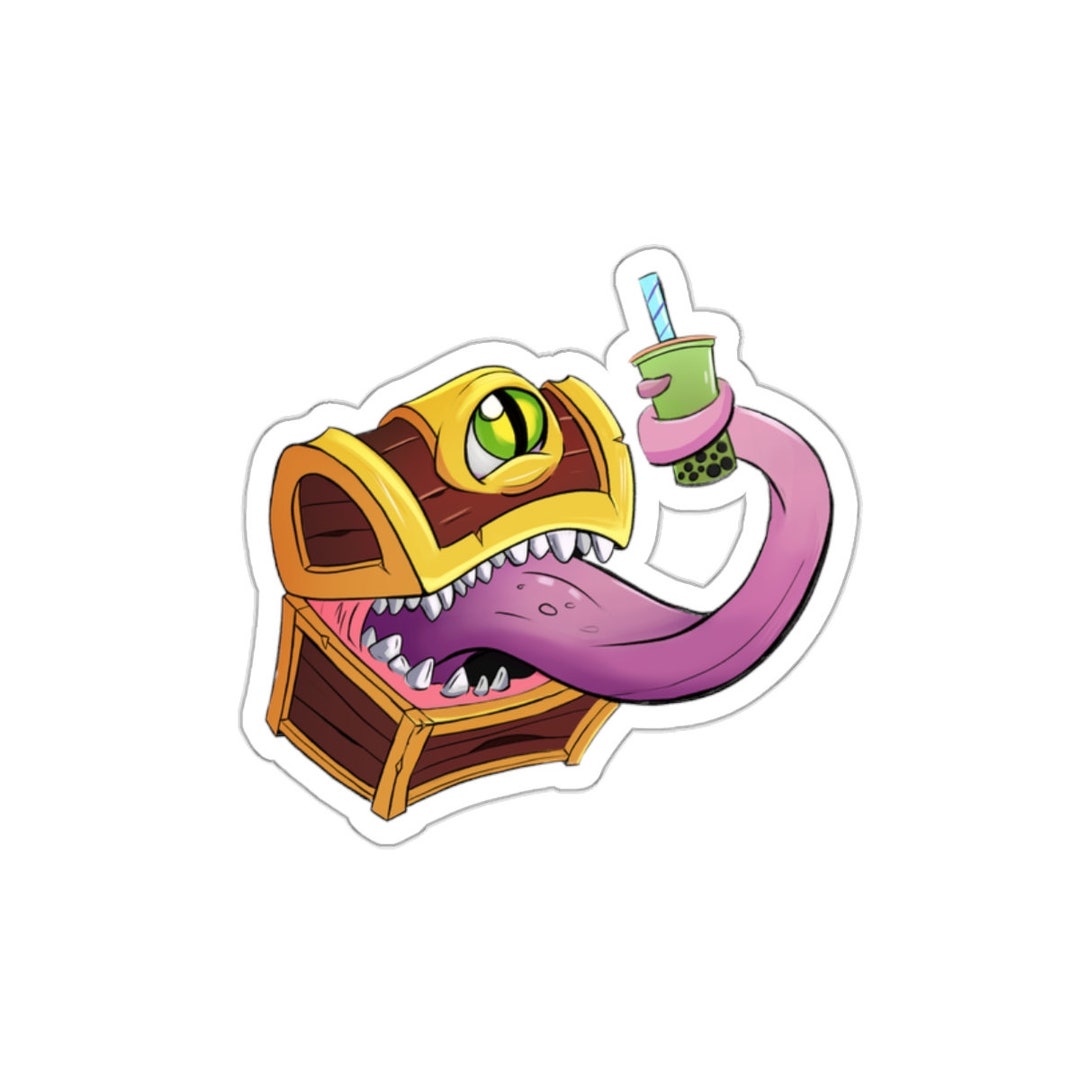 Happy Mimic With a Boba Tea - Etsy