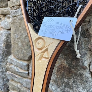 Medium Size - Custom - Fishing Net - Landing Net - Made in USA - Small ...