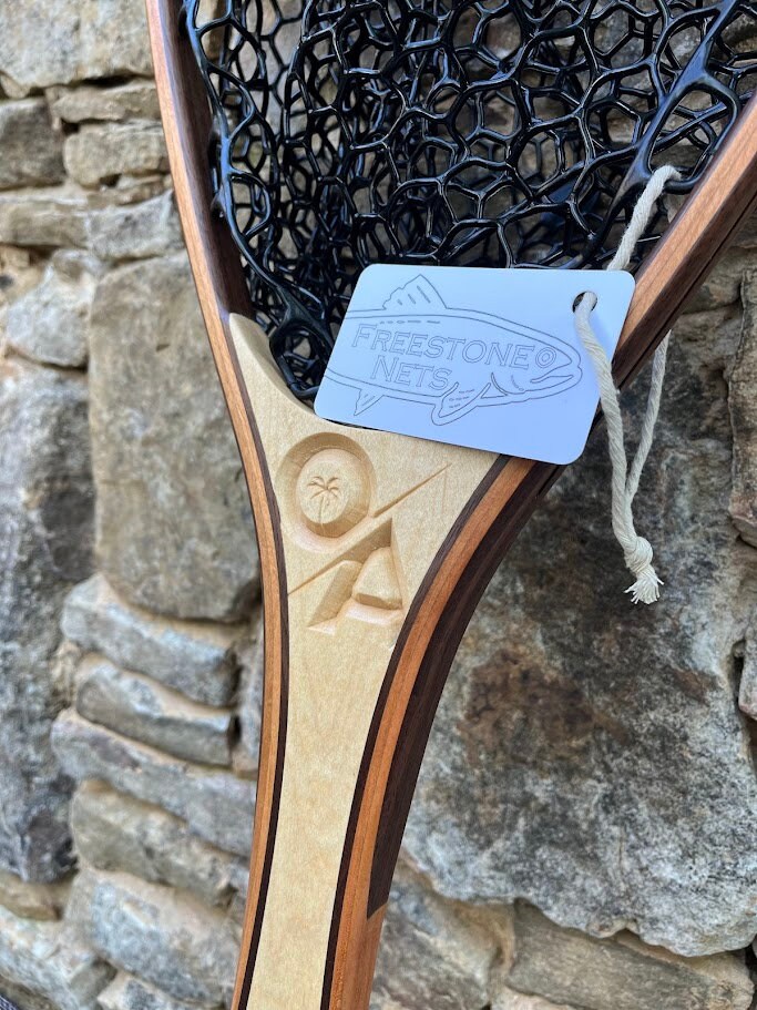 Medium Size - Custom - Fishing Net - Landing Net - Made in USA - Small ...