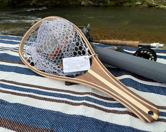 Small Size - Custom - Fishing Net - Landing Net - Made in USA - Small ...