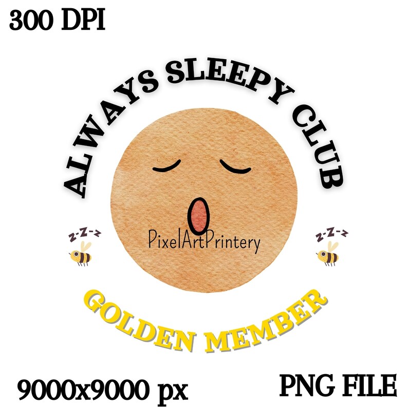 Sleepy Png, Sleepy Text Png, Sublimation Designs Downloads, Funny Png ...