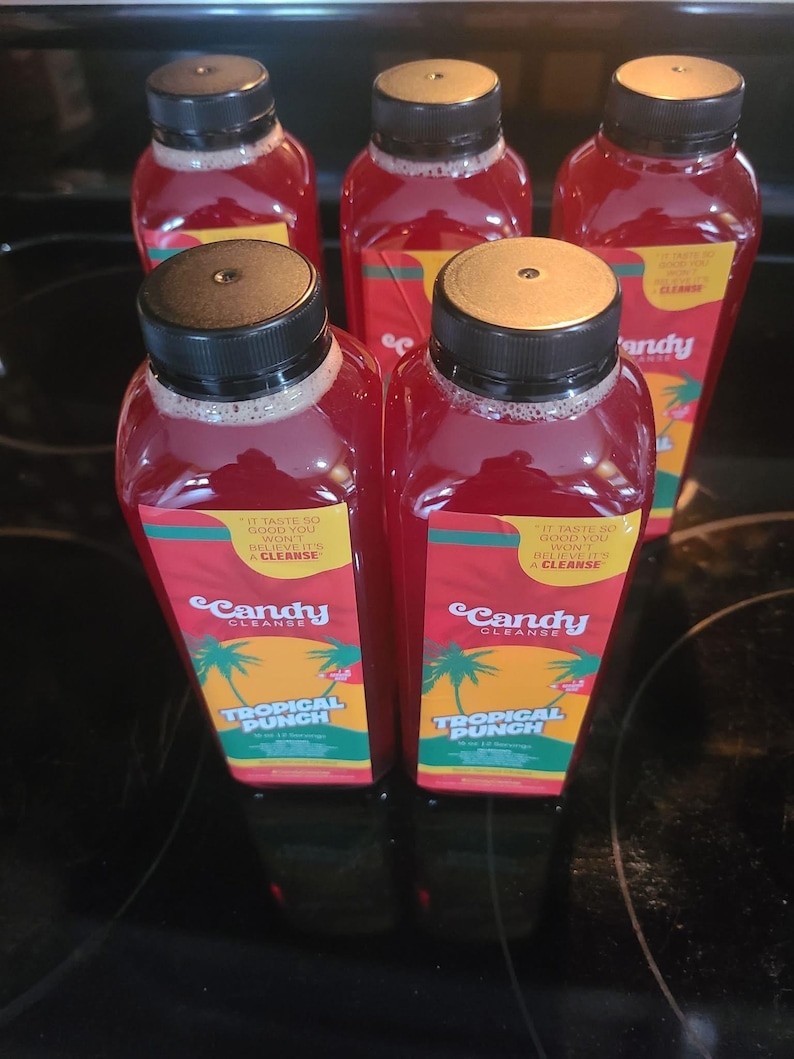 Candy Cleanse Pre-made Bottles - Etsy