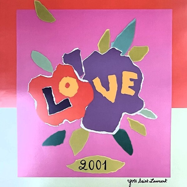 Ysl Love Posters - Etsy UK