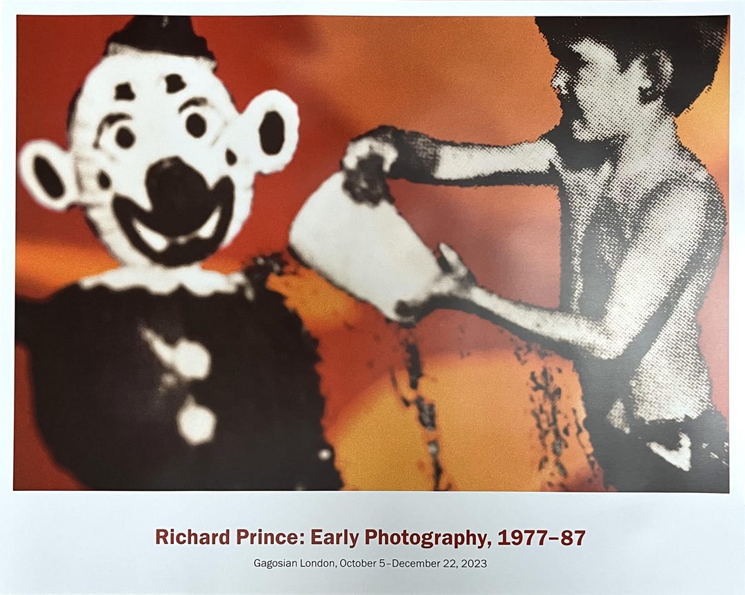 Richard PRINCE, Exhibition Poster - American Pop Art - Modern Art ...