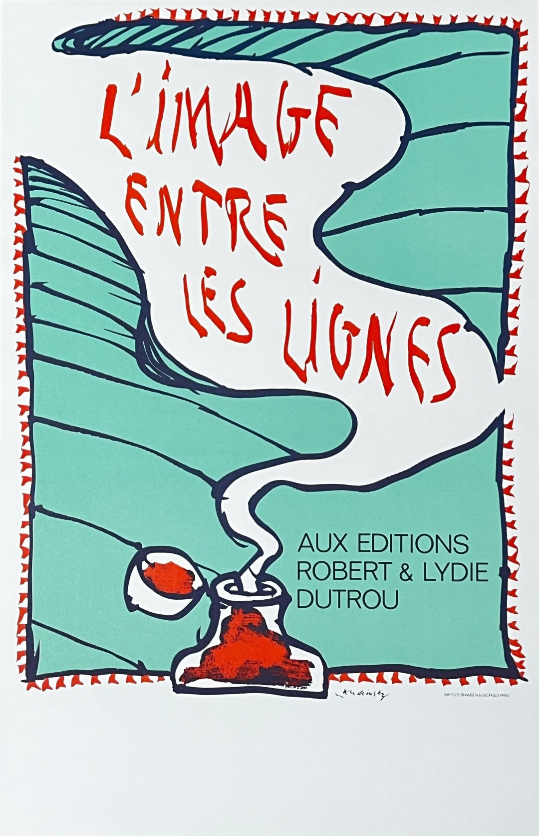 Pierre ALECHINSKY Exhibition Poster - 1981 - Original Lithograph ...