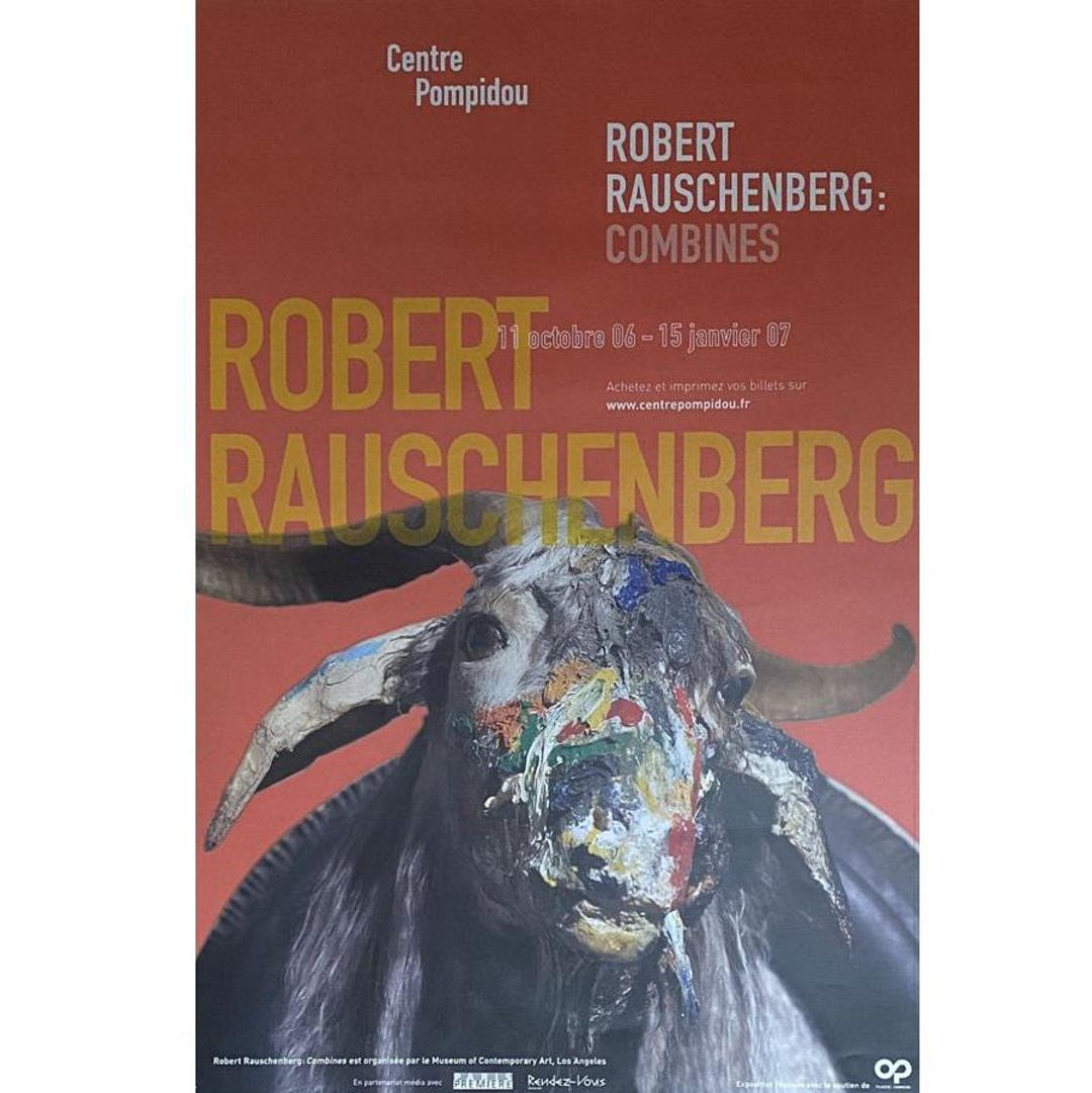 Robert RAUSCHENBERG - 2006 Exhibition Poster - Musée National Pompidou ...