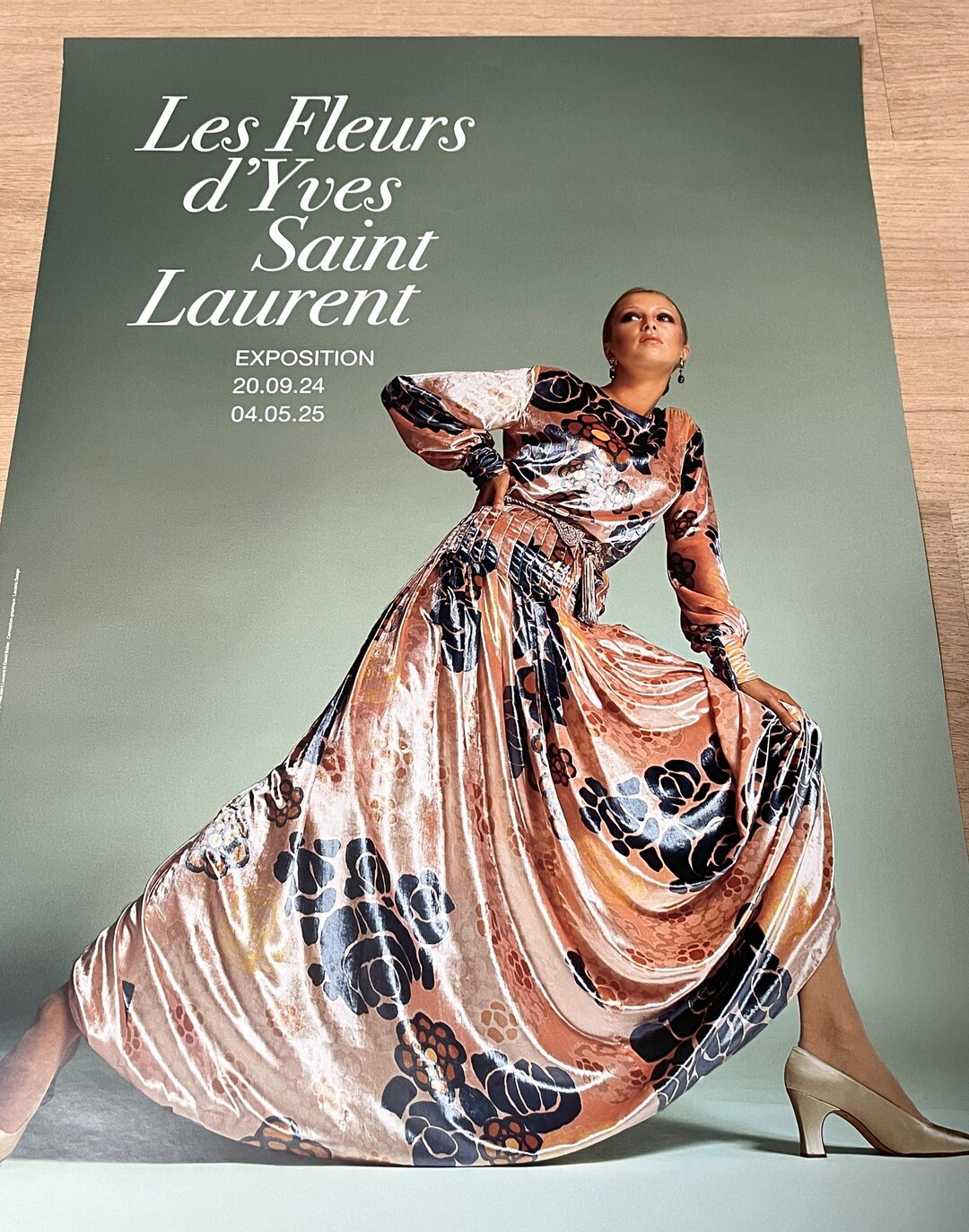 YSL Exhibition Poster - Yves Saint Laurent - Fashion Icon - YSL ...
