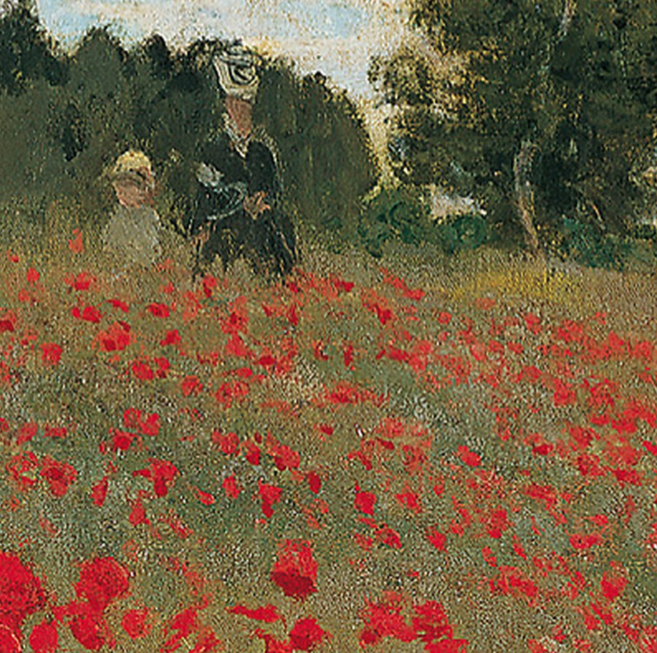 Claude MONET Exhibition Poster: les Coquelicots Musée D'orsay, Paris ...