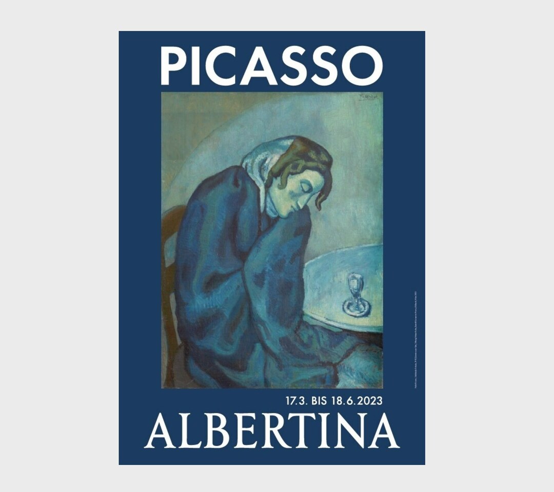 Exhibition Poster PABLO PICASSO Original Museum Print Modern Art - Etsy