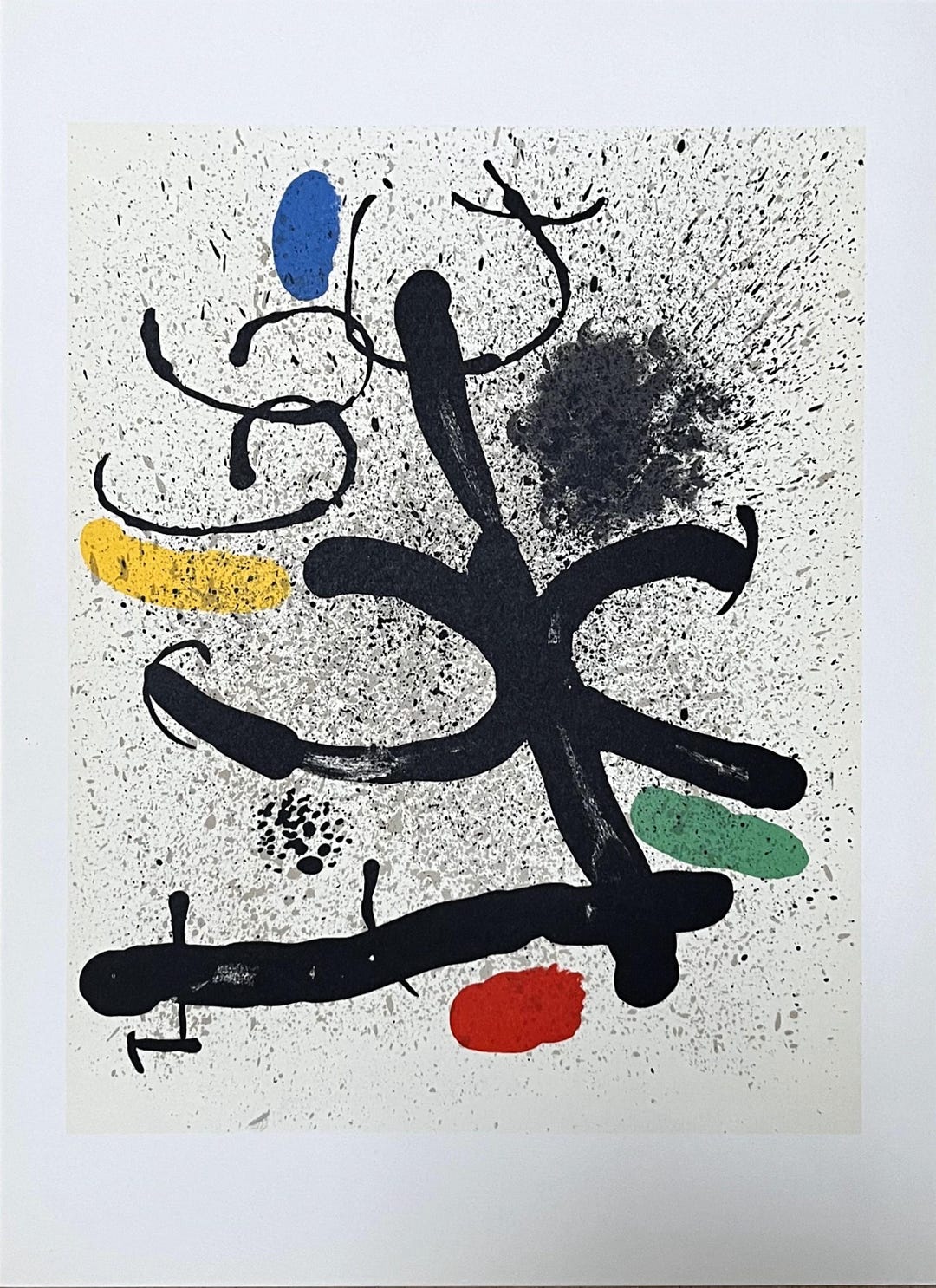Joan MIRO Vintage Lithograph - Original 1971 Artist Portfolio DLM Paris ...