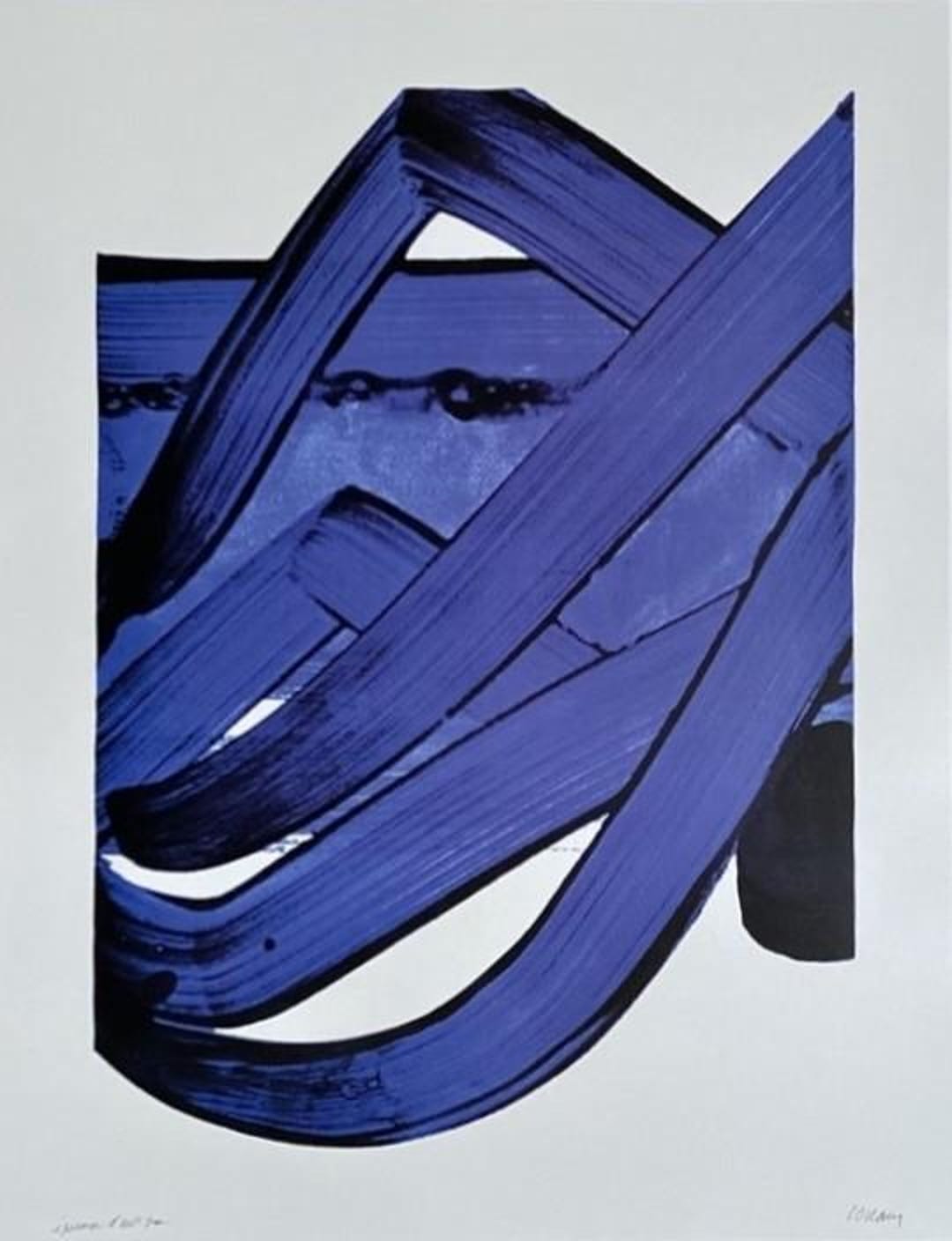 Exhibition Poster SOULAGES 2023 - Original Poster From the Pierre ...