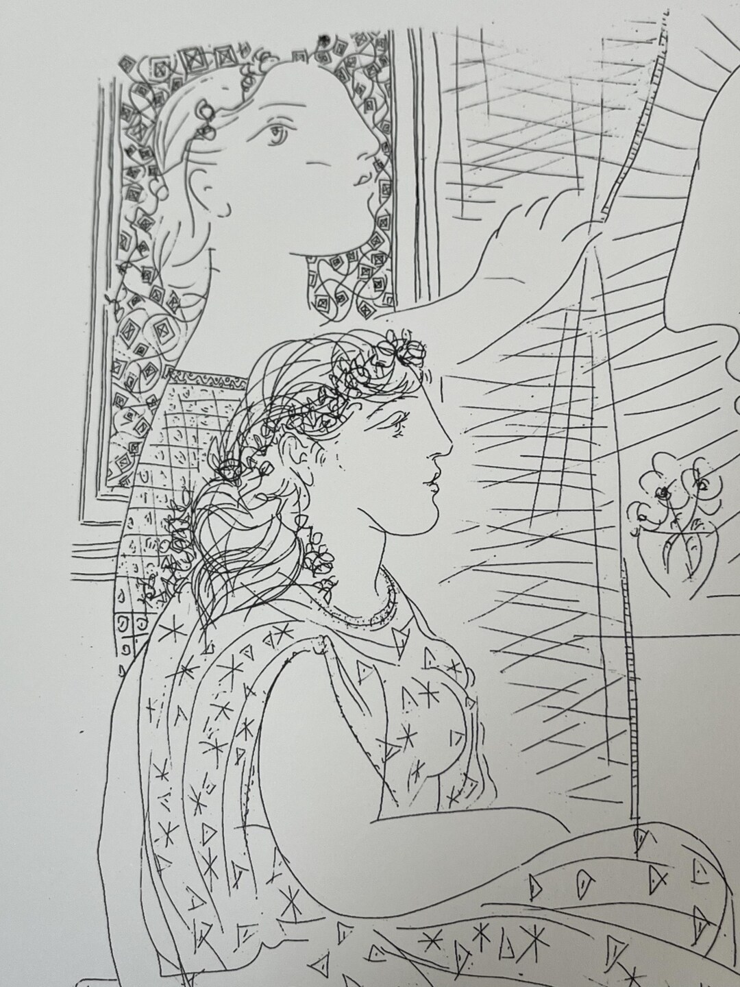 Pablo Picasso Engravings Suite Vollard Museum Offset Lithograph Two ...