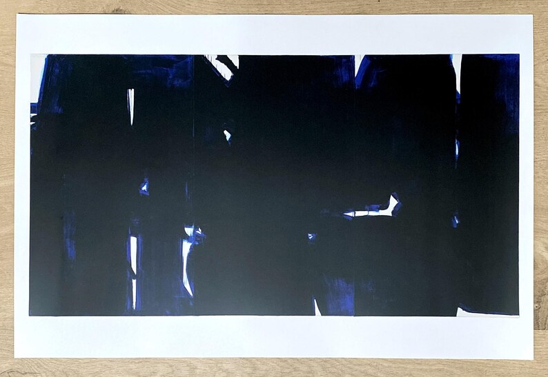 Exhibition Poster SOULAGES 2021 Authorized Print c Musée Soulages Rodez ...