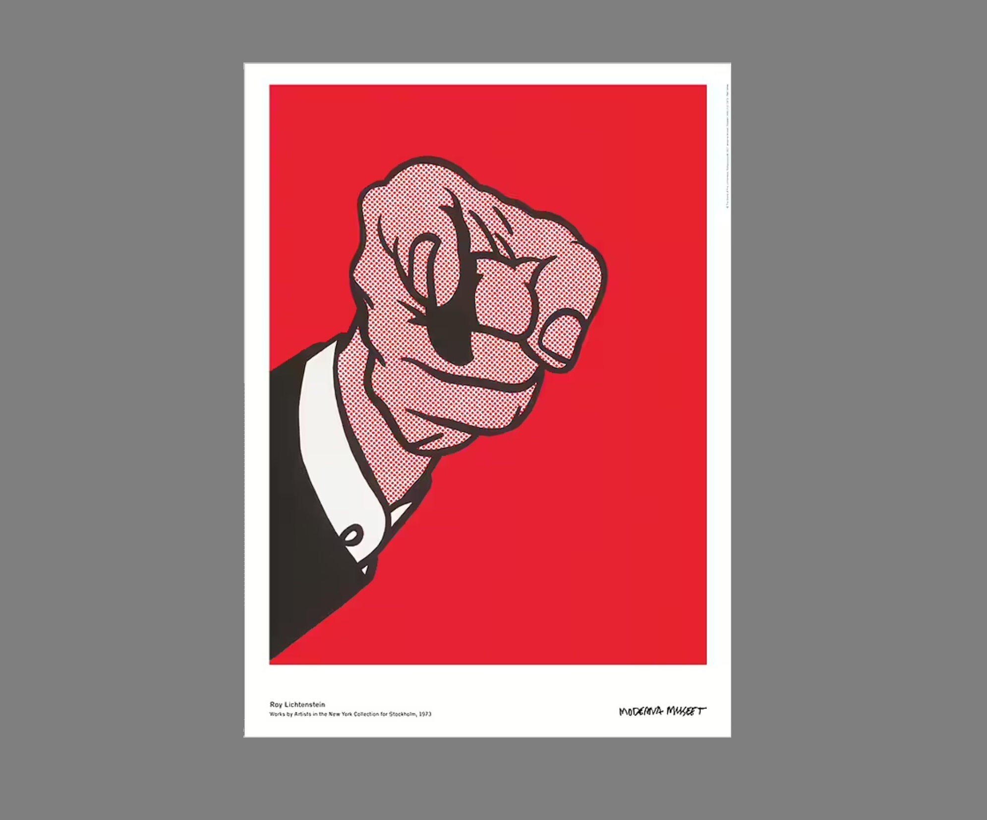 Exhibition Poster ROY LICHTENSTEIN, 2009 American Pop Art Modern Art - Etsy