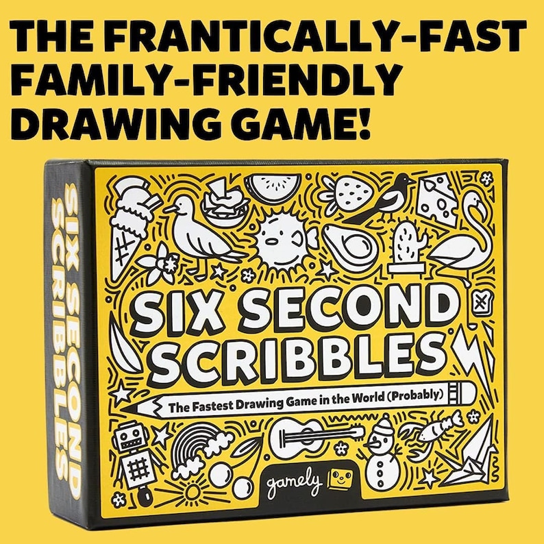Six Second Scribbles | the Frantically Fast, Fantastically Fun Drawing ...
