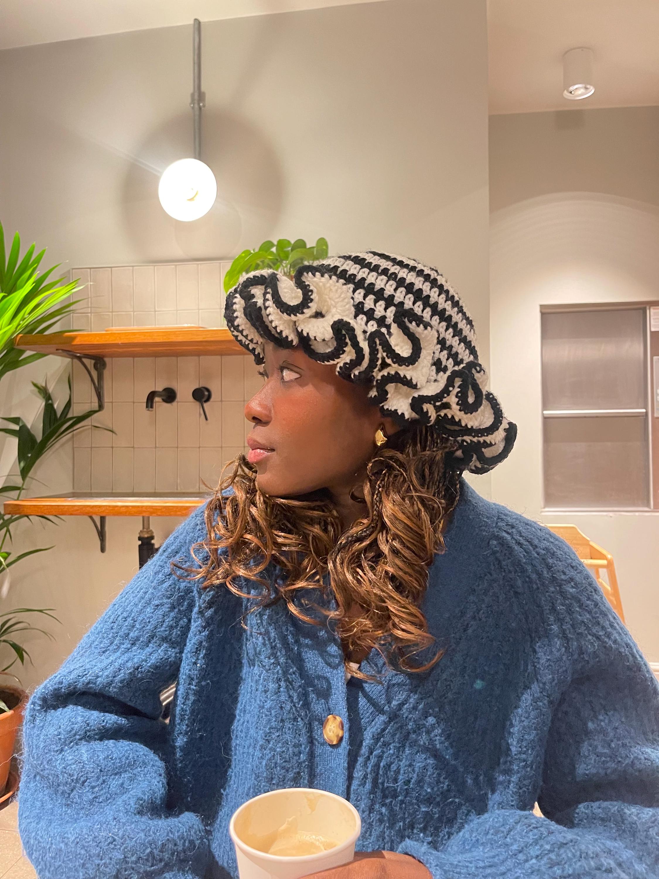 Crochet Ruffle Edge Hat |crochet Ruffled Hat| Summer Hat| Ruffle Hat ...