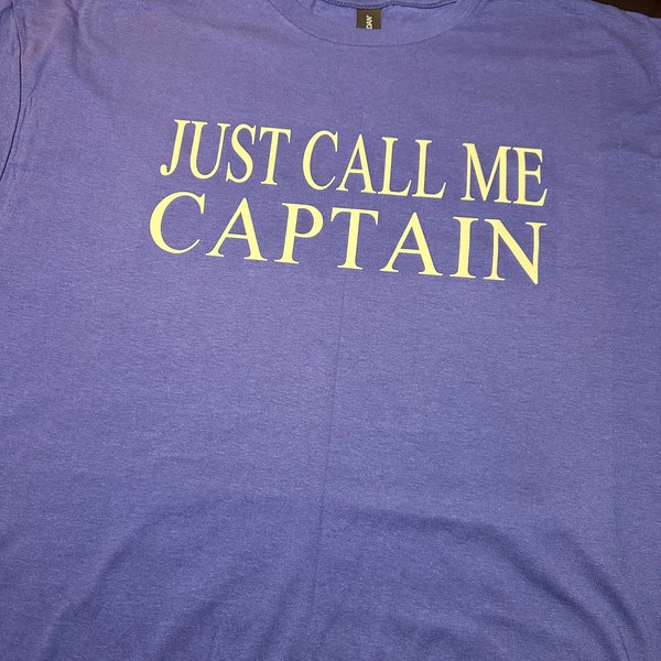 Call Captain Man - Etsy