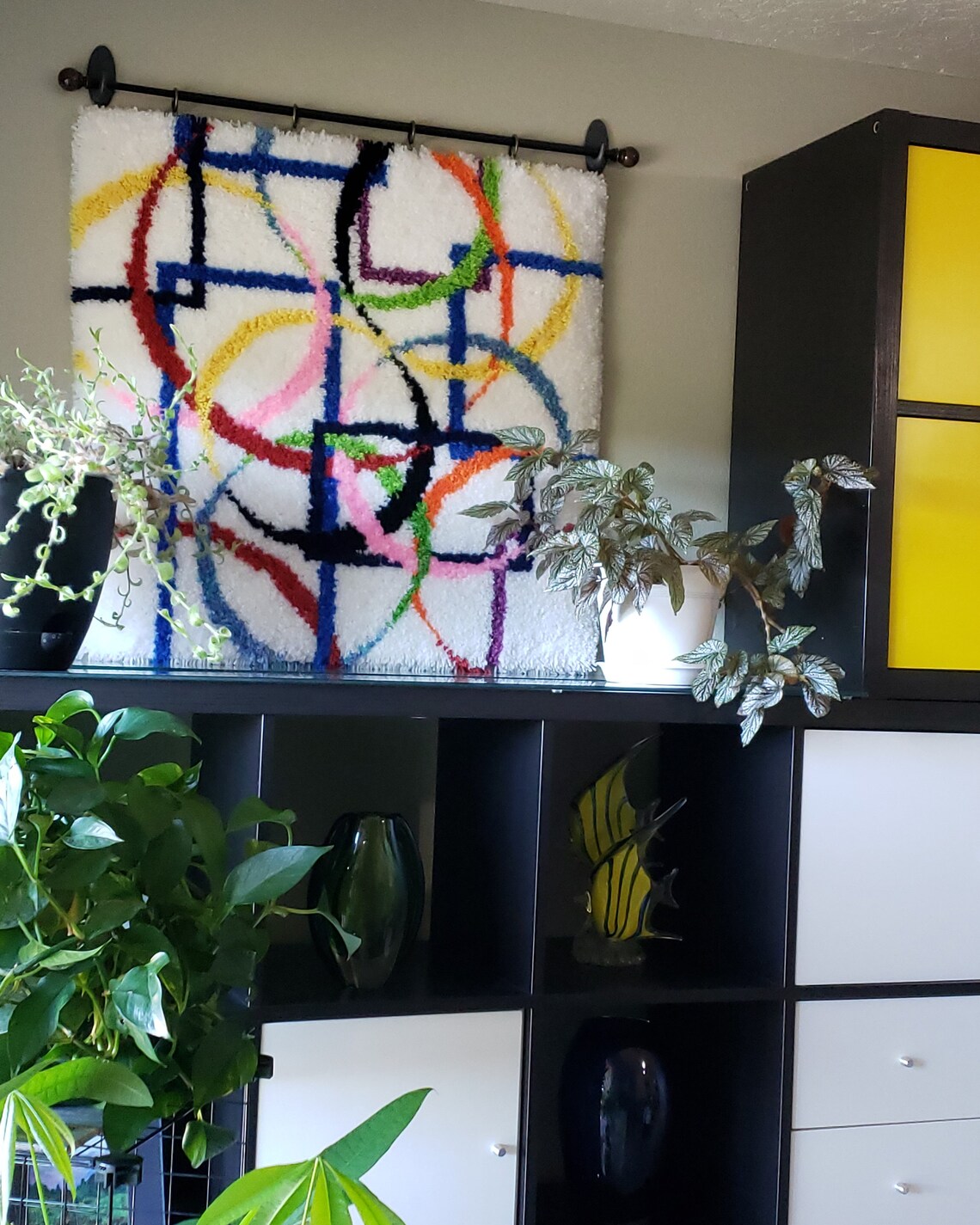 Colorful Latch Hook Wall Art - Etsy