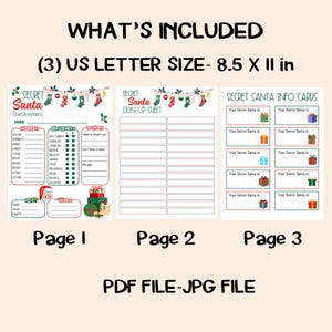 Office Gift Exchange, Secret Santa Questionnaire, School Teacher Gift ...
