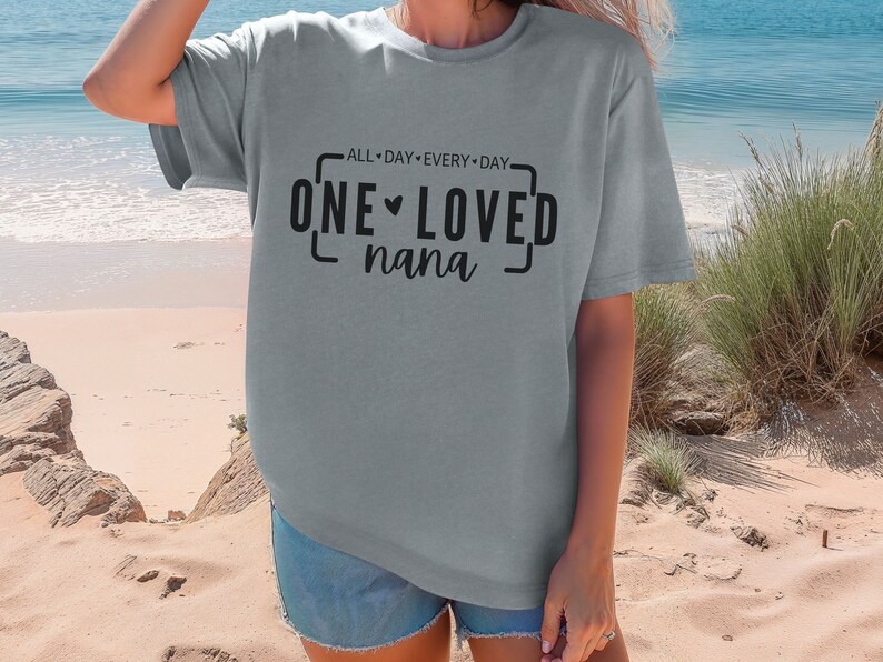 One Loved Nana SVG PNG, Nana Shirt Svg, Nana Life Svg, Best Nana Svg ...