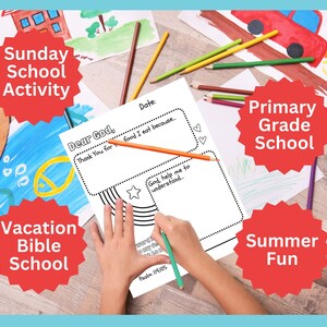 Primary Prayer Journal Bible Scripture Coloring Pages, Personalized ...