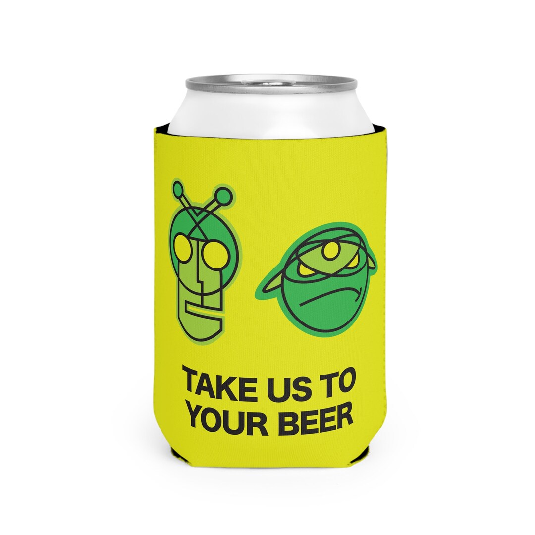 Martian Alien Beer Cuzzi Can Sleeve for Beer and Alien Lovers - Etsy