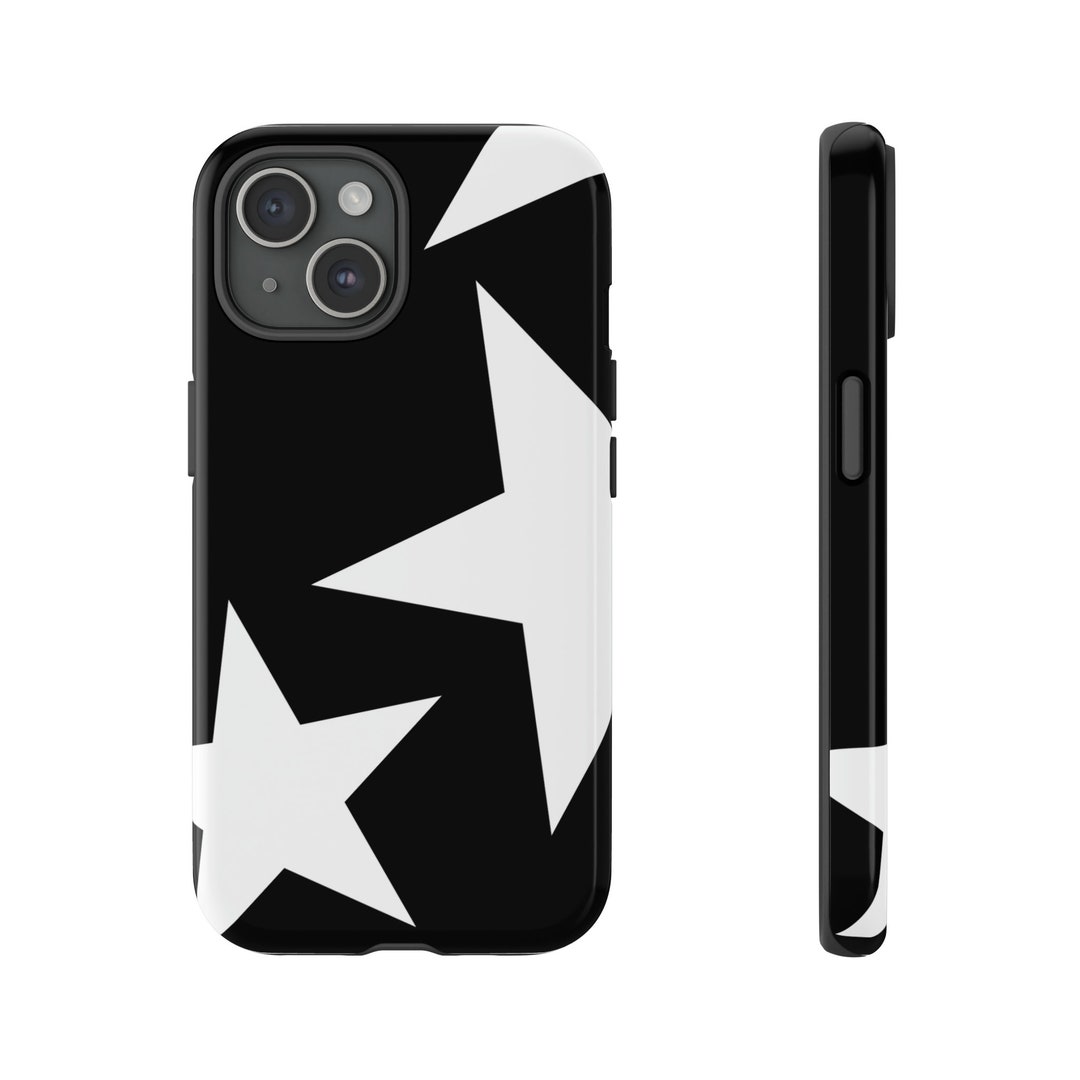 White Star Phone Case, Trendy Cute Phonecase, Star Girl Accesories ...