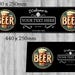 Personalized Rubber Bar Runner – Custom Text Logo Drinks Mat for Home ...