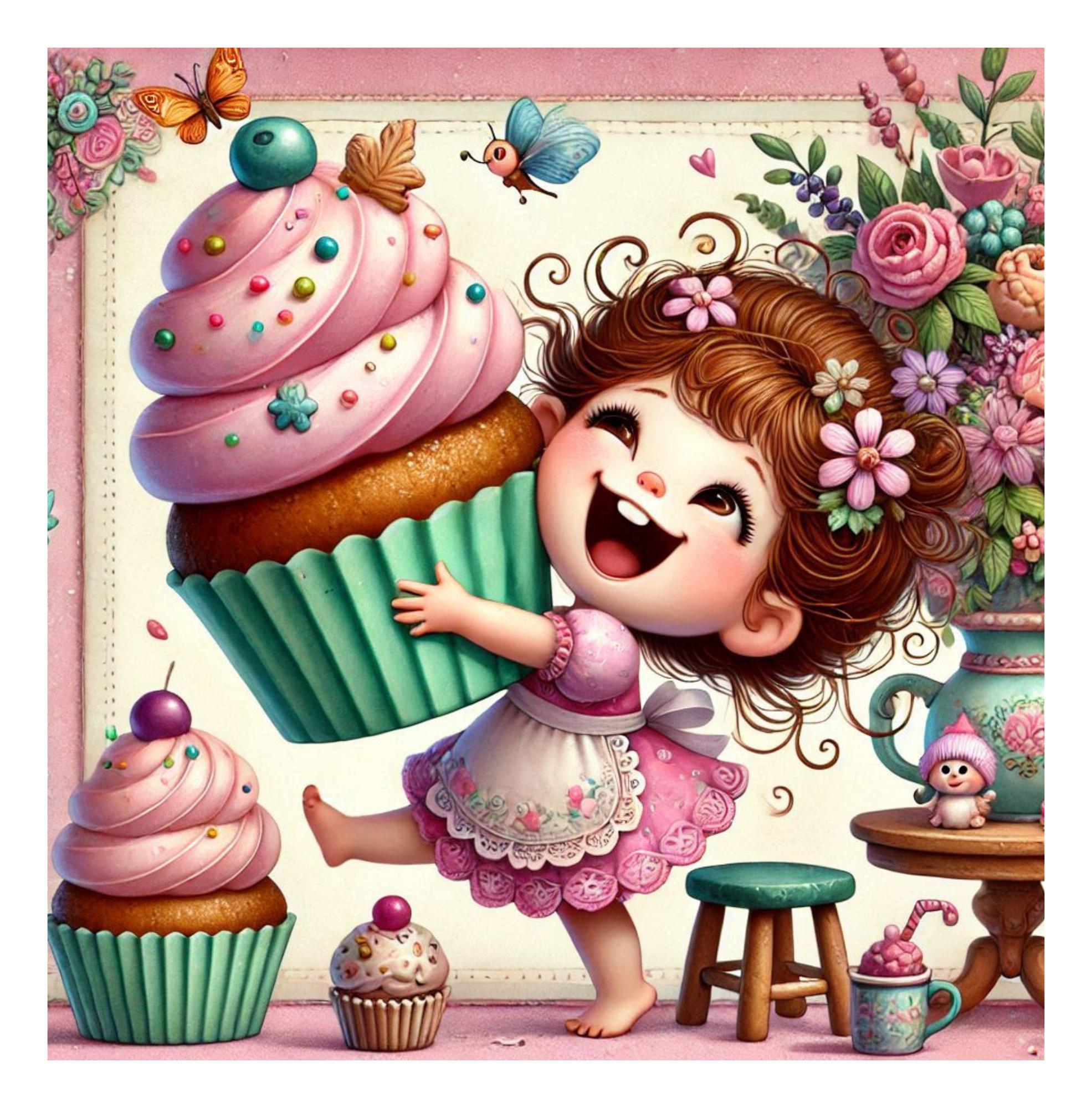 Cupcakes Coloring Book: 60 Pages of Fun for Kids and Adults - Etsy