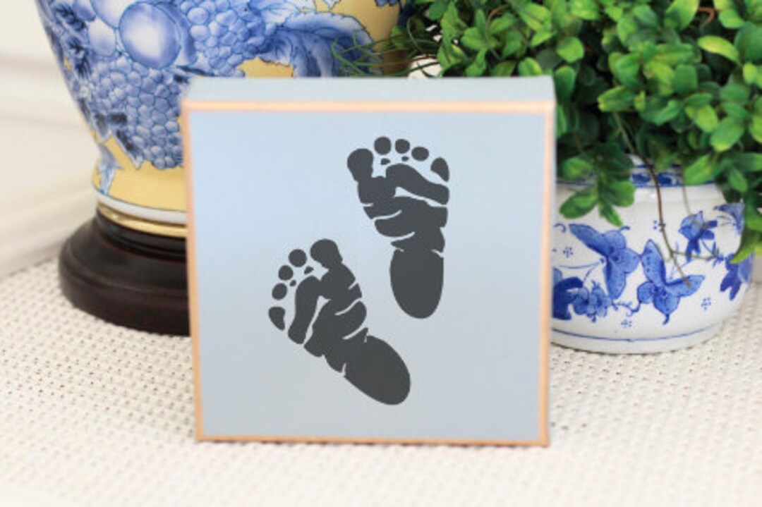 Baby's Feet Stamp Kit - Etsy